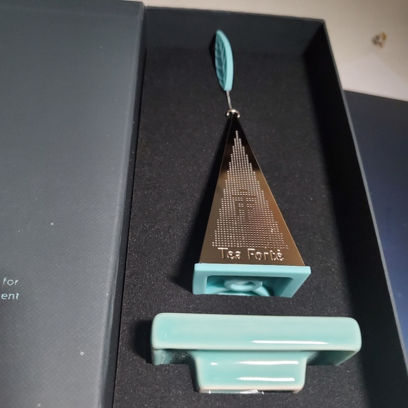 Te Forte | Kitchen | Nwt Lusso Platinum Plated Pyramid Shaped Tea ...